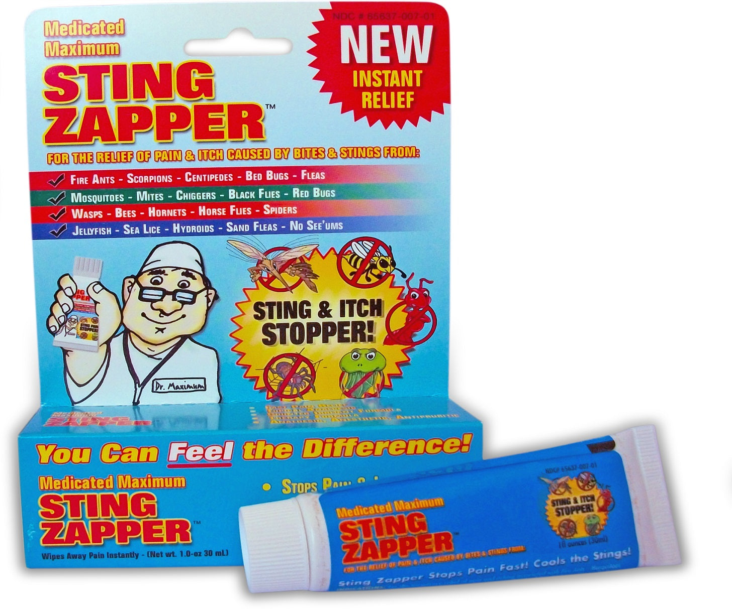 Sting Zapper! Gel 1oz tube – StingZapper